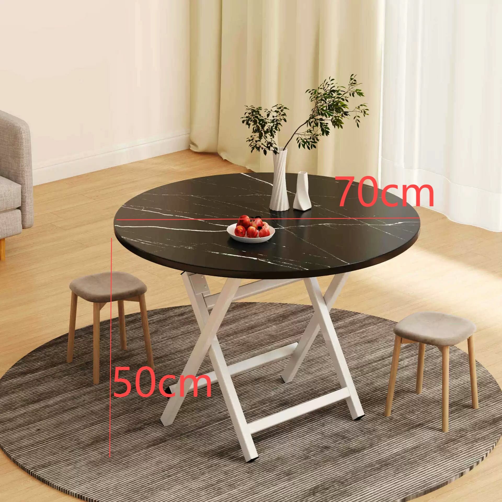 Стол-книжка Раскладной, 70х70х50 см