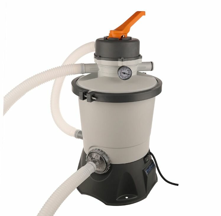 Песочный фильтр-насос Bestway 3028 л/ч, резервуар для песка 8,5 кг