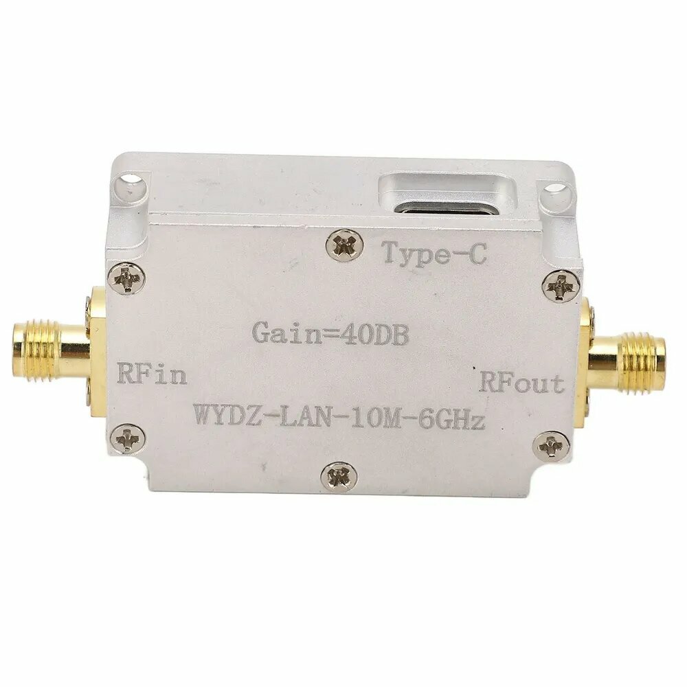 Малошумящий усилитель, коэффициент усиления 40 дБ, от 10 м до 6 ГГц, точная передача, предусилитель мощности LNA RF для FM-радио