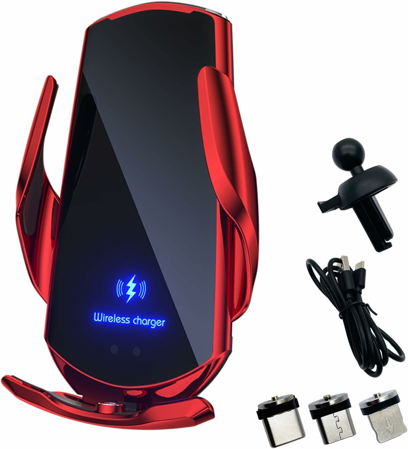 DINGXIAN Беспроводное автомобильное зарядное устройство с подставкой