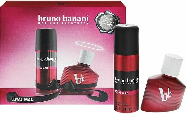 Bruno banani loyal набор мужской (30ml парфюмерная вода+50ml дезодорант)