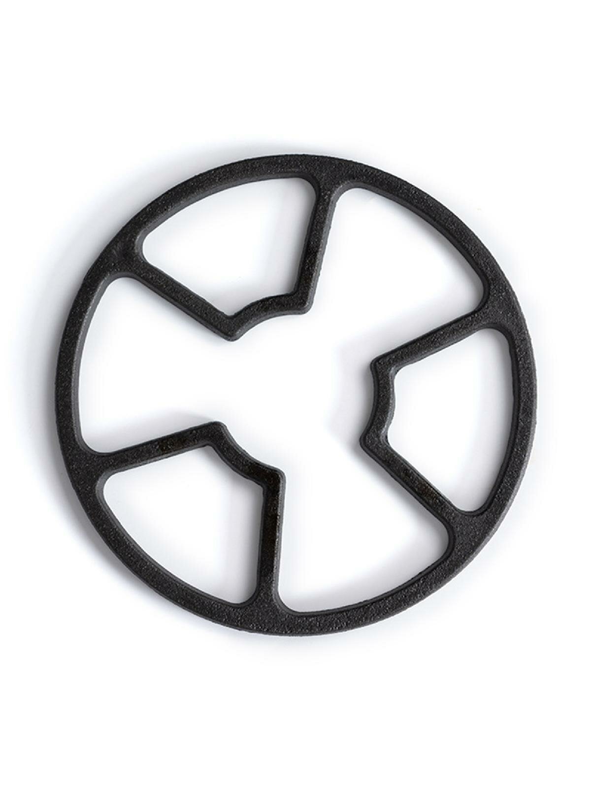 Держатель Подставка для газовой плиты Чугунное кольцо для плиты Рассеиватель тепла Черный