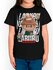 Футболка DreamShirts Studio, размер 3-4 года, черный