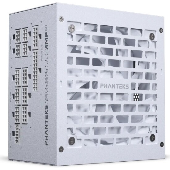 Блок питания Phanteks AMP GH, 1000W, 80+ Platinum, ATX 3.1, белый (PH-P1000GR_WT01)