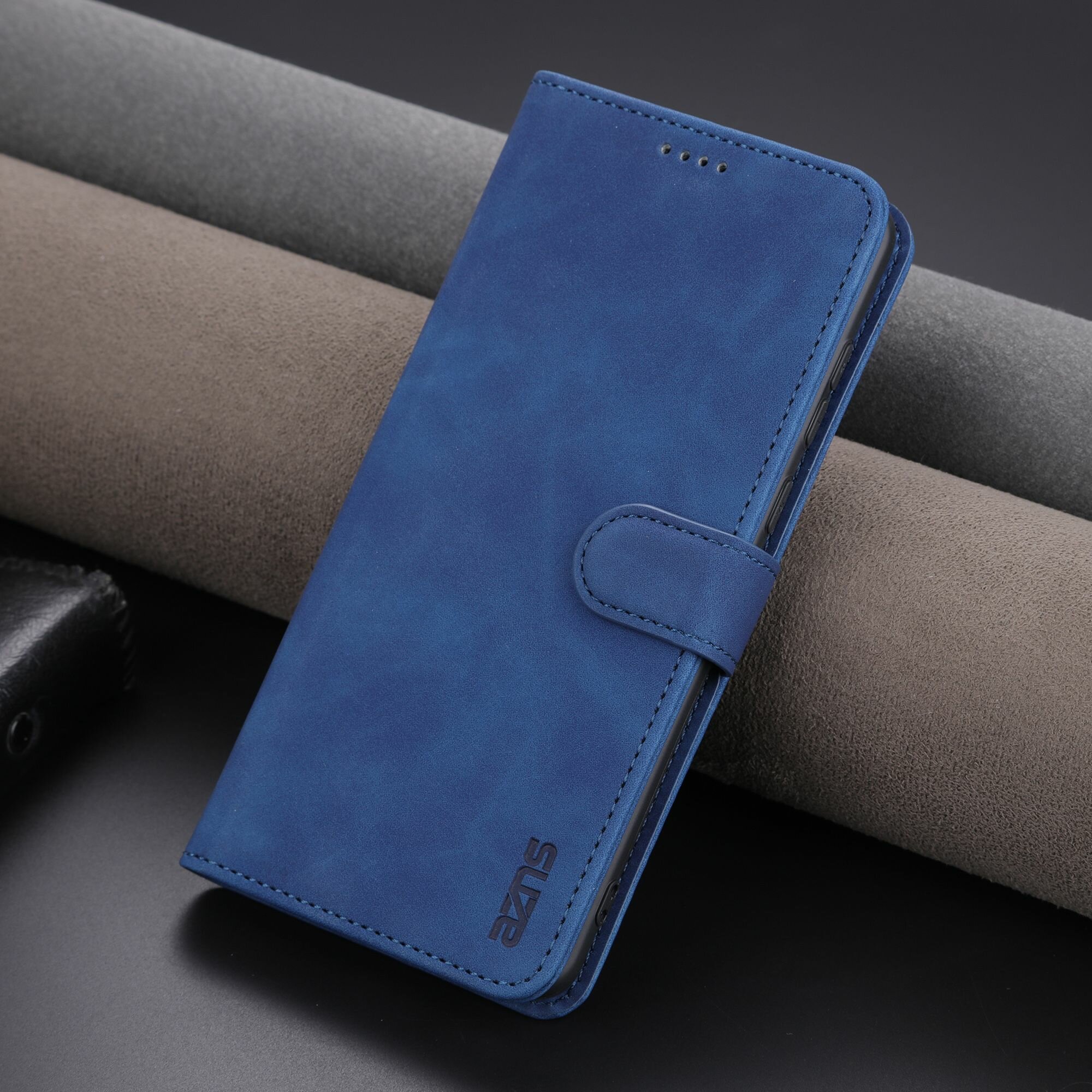 AZNS Защитный кожаный чехол для Redmi Note 12 Pro 5G/ Xiaomi POCO X5 Pro (Редми Ноут 12 Про 5G/ Сяоми / Ксиаоми Поко X5 Про) Роскошный тонкий чехол-книжка, Чехол-подставка-бумажник.