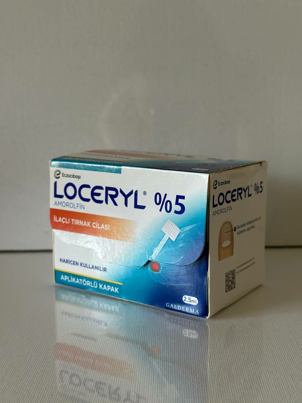 Лоцерил Loceryl лак для ногтей 5% флакон 2,5мл против грибка ногтей