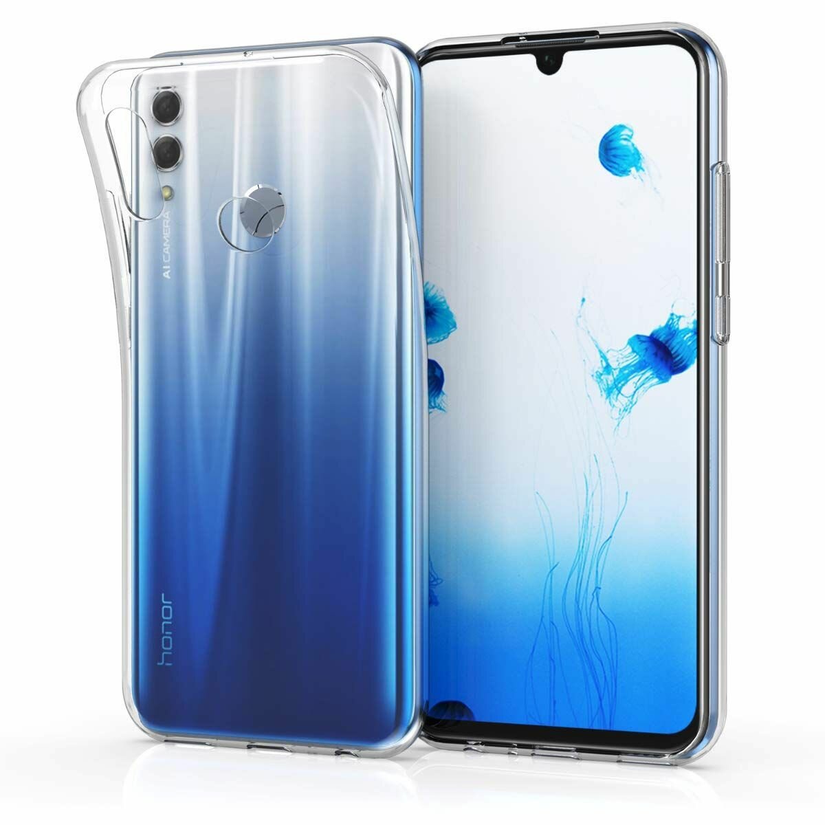 Чехол для Honor 10 Lite / P Smart 2019 / Huawei Хонор 10 lite / чехол на Хонор 10 Лайт (HRY-LX1) / П Смарт 2019 (POT-LX1) прозрачный плотный