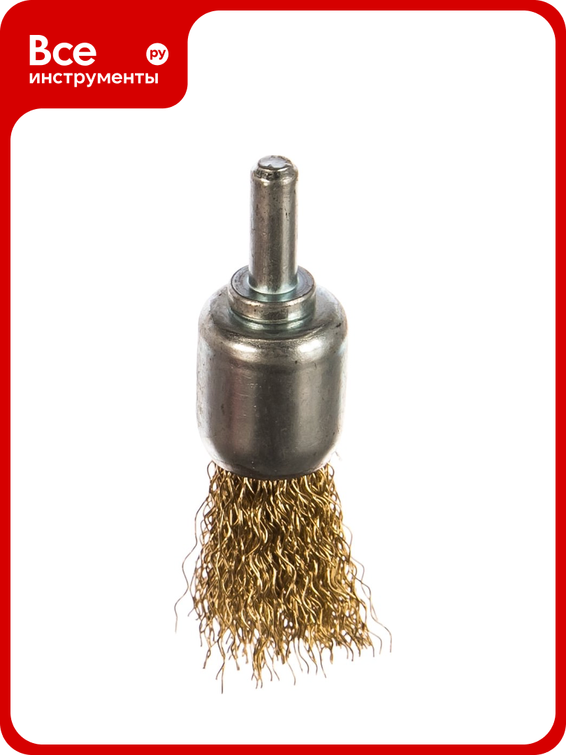 Щетка "MASTER" кистевая для дрели витая стальная проволока 0.3 мм 17 мм STAYER 35113-17