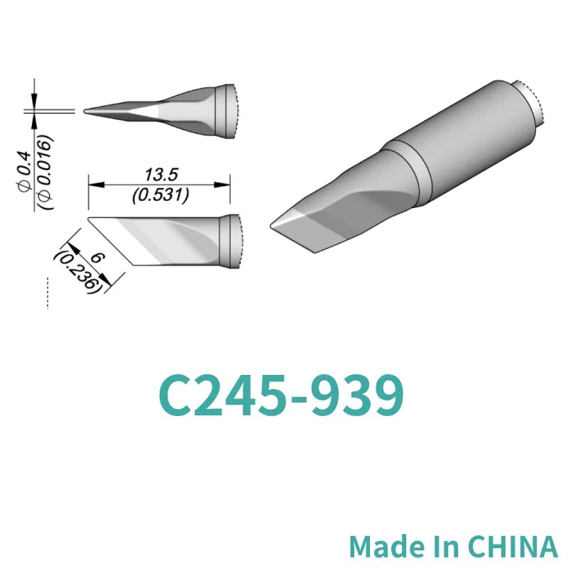 Сменные паяльные жала серии C245 C245-030/741/939 Совместимая ручка паяльной станции JBC Sugon GVM Aifen Aixun