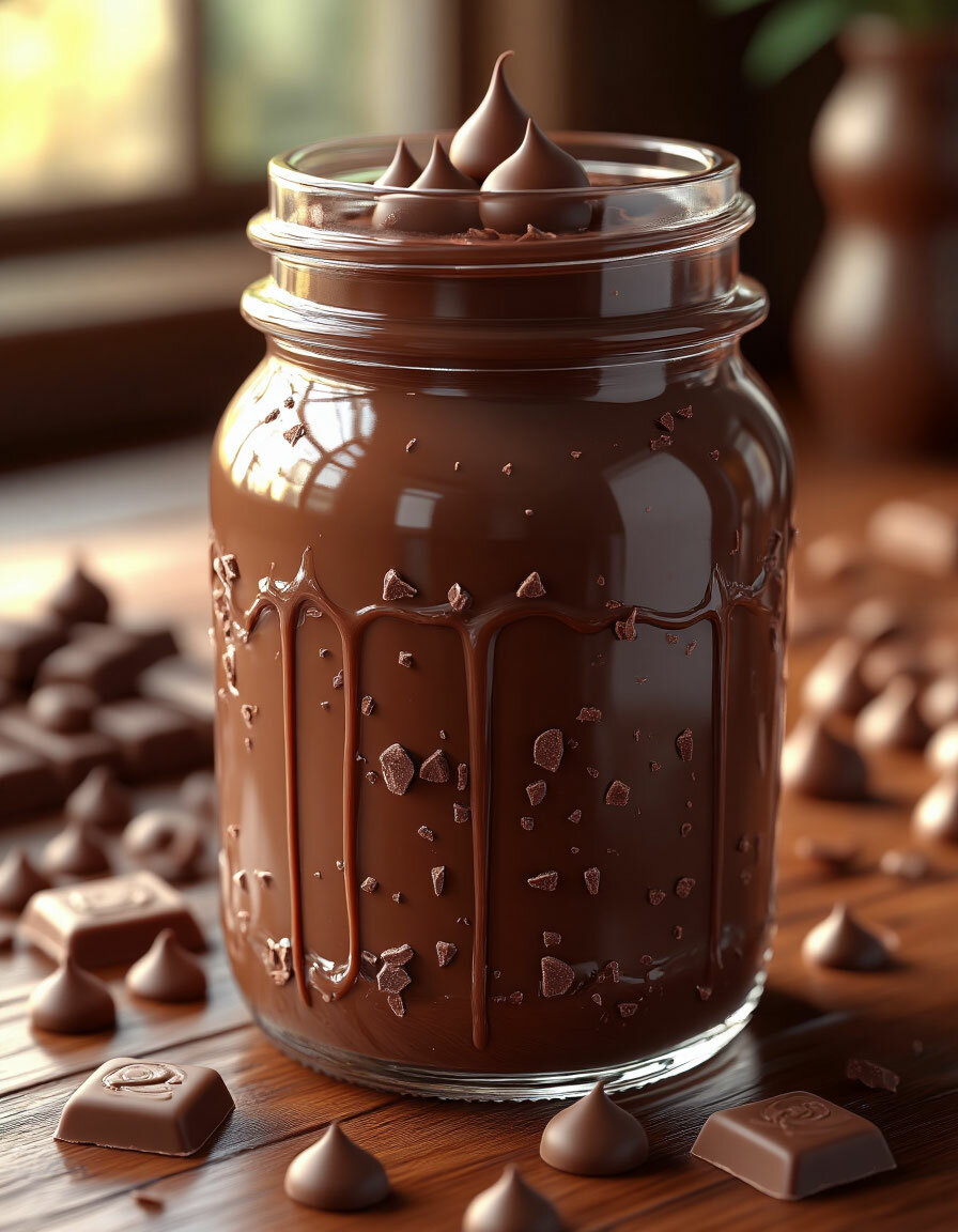 Шоколадная Паста с молочной шоколадкой Милка 80 грам счастья в стекле