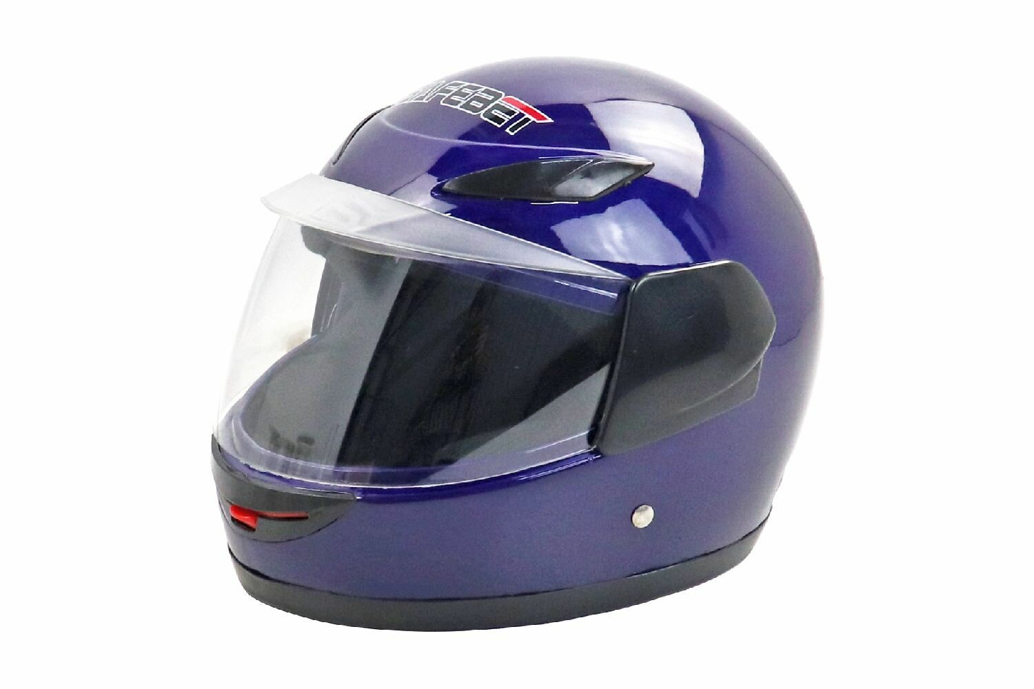 Шлем SAFEBET интеграл HF-908 (детский) синий глянцевый одноцветный "S, M, L, XL, XXL"