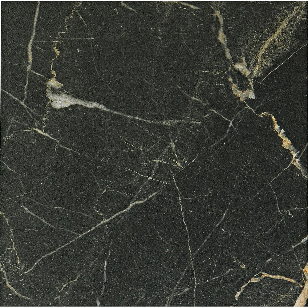 Самоклеящаяся ПВХ плитка LAKO Делюкс амбассадор неро, 32 класс, толщина 2 мм, 3.15 кв. м , 34 шт. LKD-L-4001