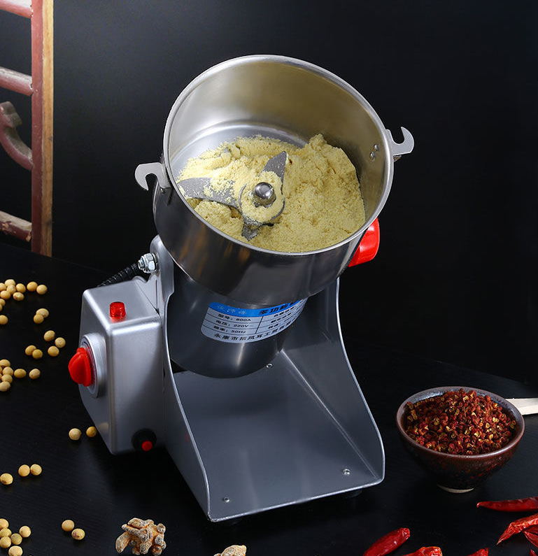 Нержавеющая сталь Домашняя мельница, зерно зерно зерно, лекарственная мельница 1500 г 3400 Вт