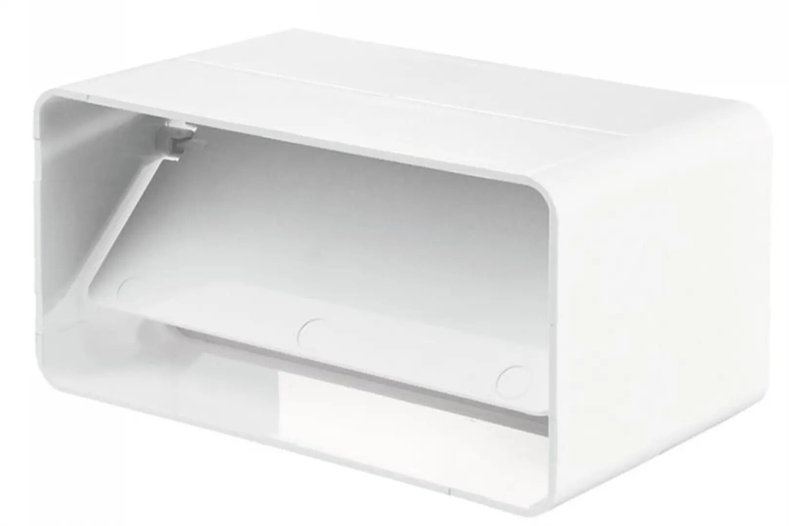 Соединитель для плоских воздуховодов с обратным клапаном Equation 55x110 мм пластик