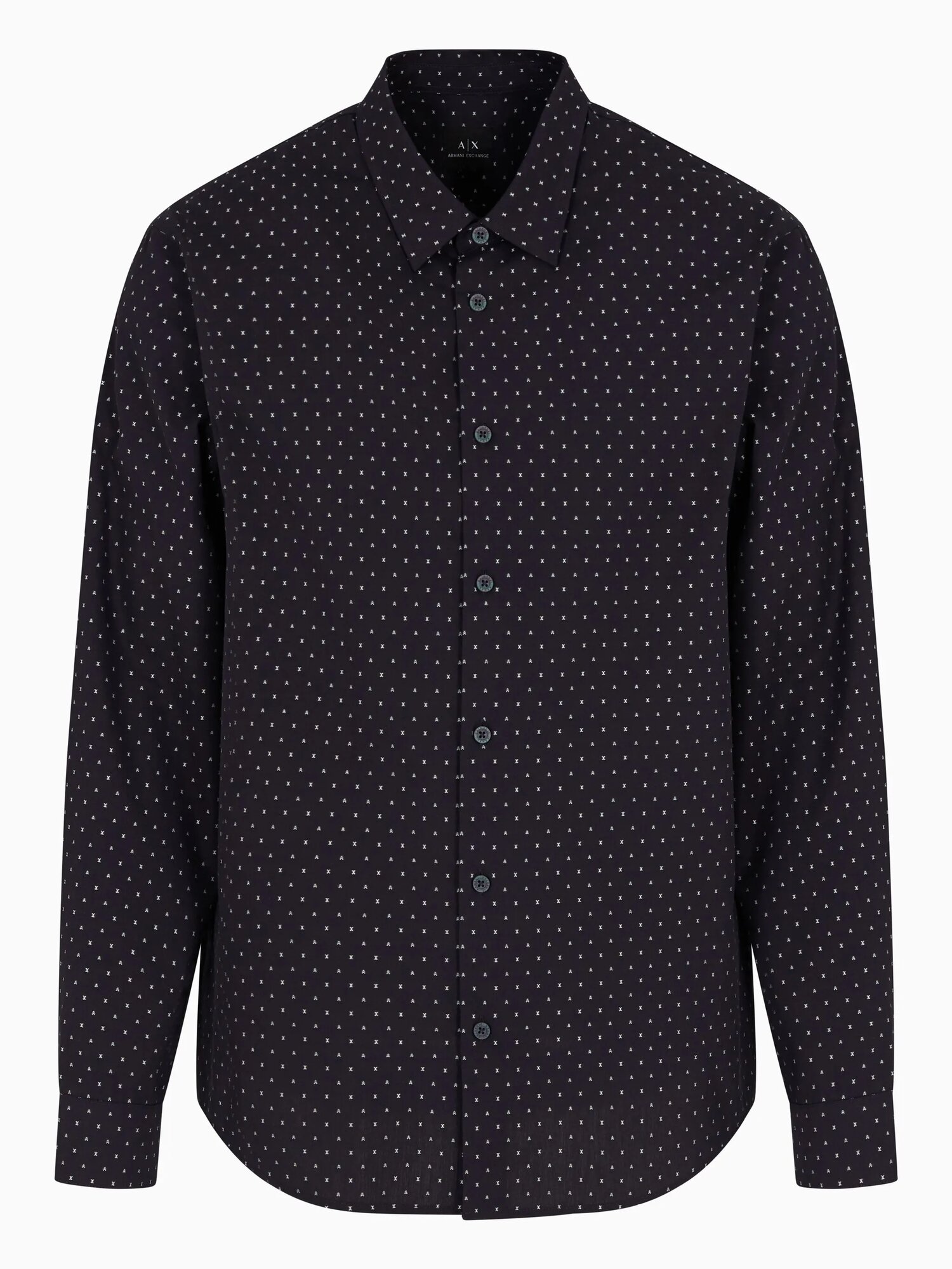 Рубашка Armani Exchange, размер XL, blue — фото 1