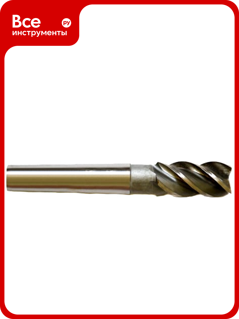 Фреза концевая (40х63х188 мм; 6Z; КМ4; HSS 6542; DIN 845) инстулс 00001172122