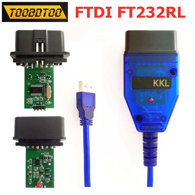 6-канальный чип переключателя FT232RL FT232RQ FTDI для Fiat KKL для VAG 409 OBD2 автомобильный диагностический кабель для VAG KKL 409 USB интерфейс Normal FT232RL
