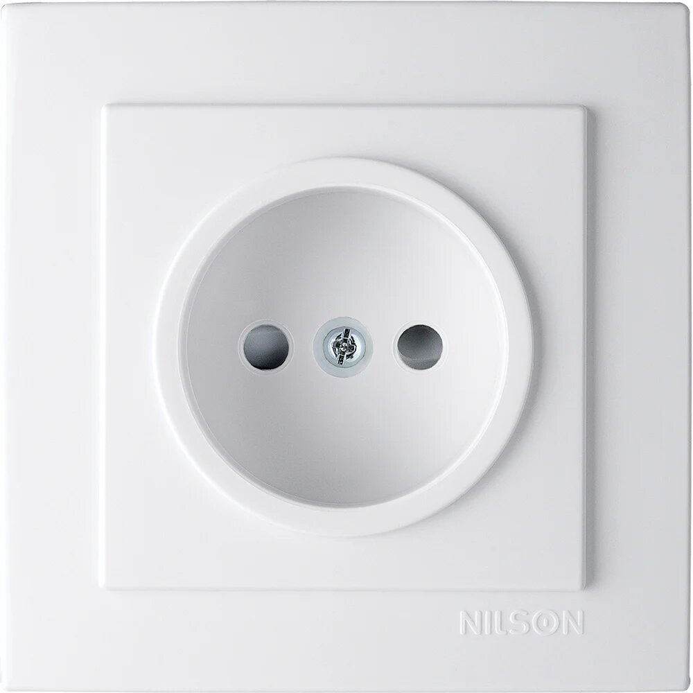 Nilson Роз. 1-местн. СУ с защитной шторкой, TOURAN-ALEGRA-THOR, белый 24111016