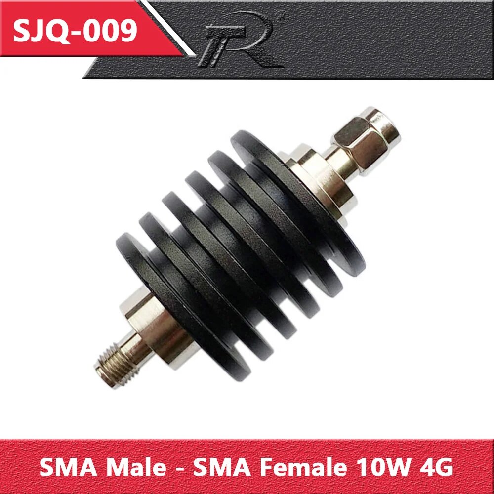1 шт, 10 Вт, коаксиальный фиксированный радиочастотный аттенюатор SMA ? папа? к SMA ? мама, частота постоянного тока-3 ГГц, 4 ГГц, 1-40 дБ, фиксированное коаксиальное затухание, радиочастотные аксессуары, SMA M to F 10W 4G, 40DB