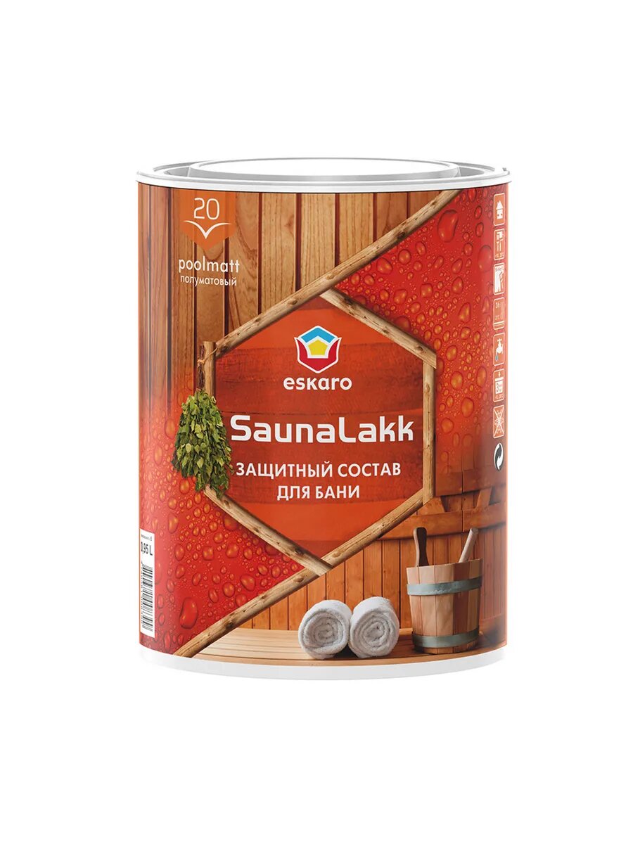 Пропитка для бани и сауны 0.95 л
