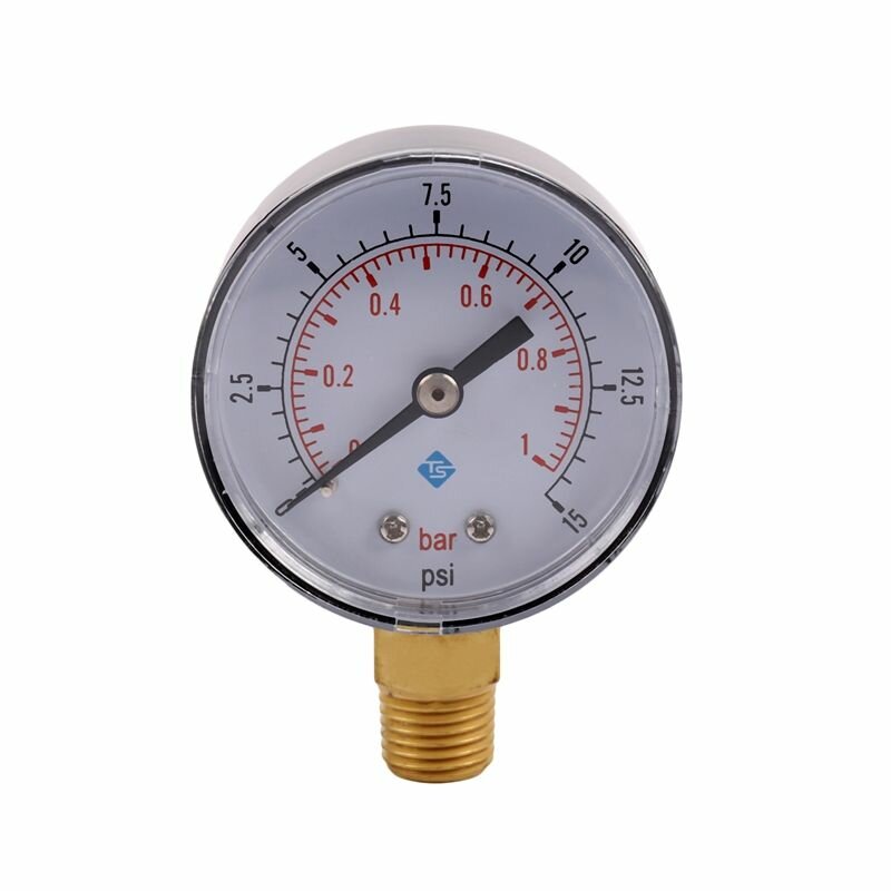 Манометр MyPads 0-1 бар с резьбой 1/4" NPT