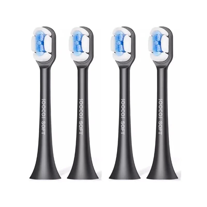 Сменные головки Soocas X3, 4 шт, черный