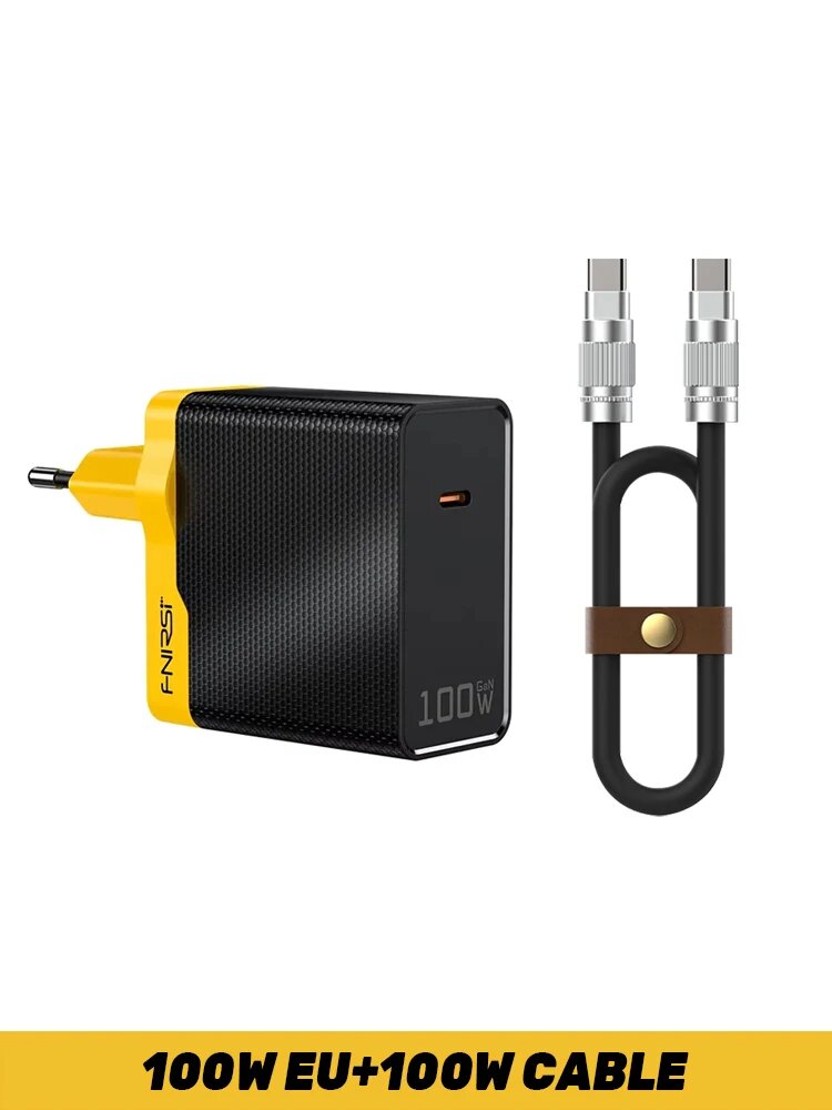 Зарядное устройство FNIRSI 100 Вт для паяльника Fnirsi hs 02 100W EU and cable