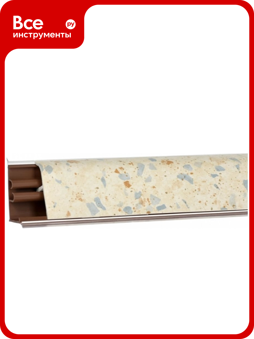 Плинтус для столешницы KORNER LB-371-6088 лукка 3,0 м 20-371-0-6088, для закрытия стыка столешницы стены