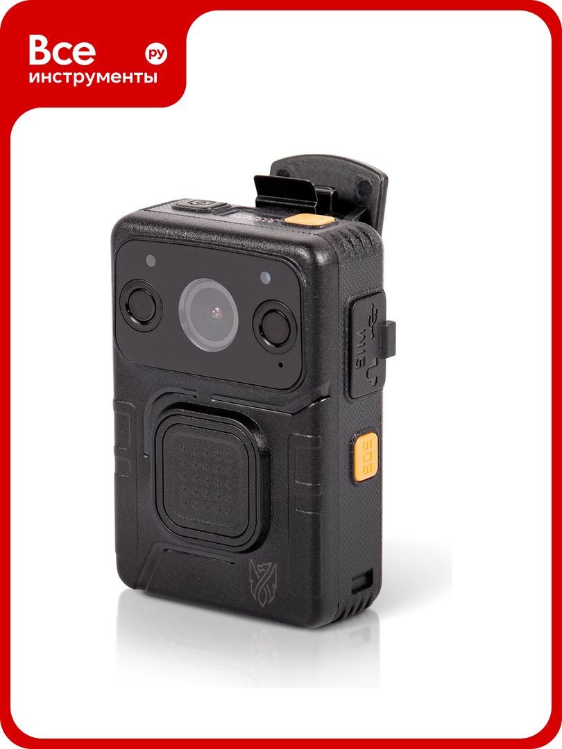 Персональный носимый видеорегистратор ДМТ 11 128Gb EIS R11128E с Linux, аудио и экстремальными температурами