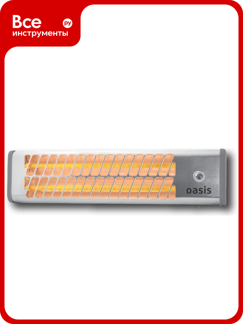 Инфракрасный обогреватель OASIS IV-15 /D/ 4640039486428, электронагревательный