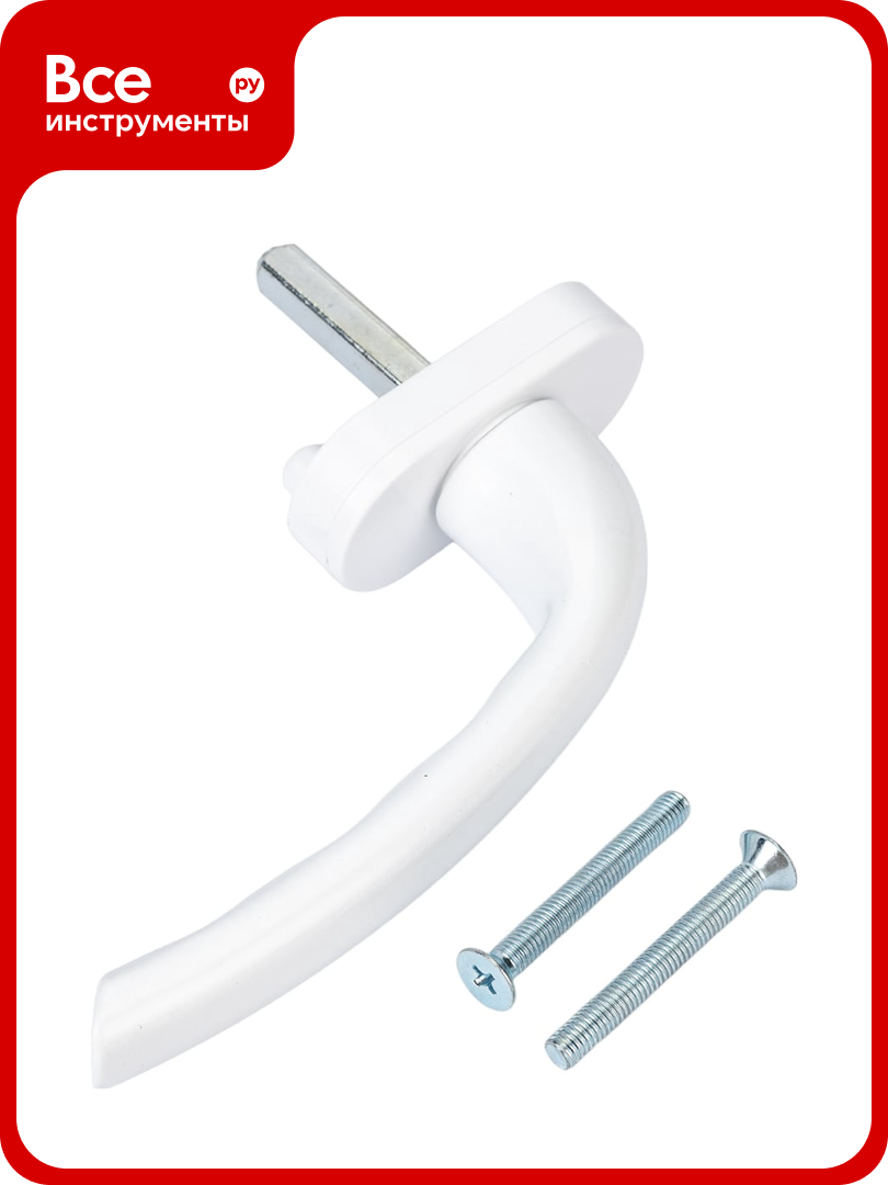 Оконная, Дверной, металлическая ручка Дверной Страж hp (белая) wh 003 ДС42140