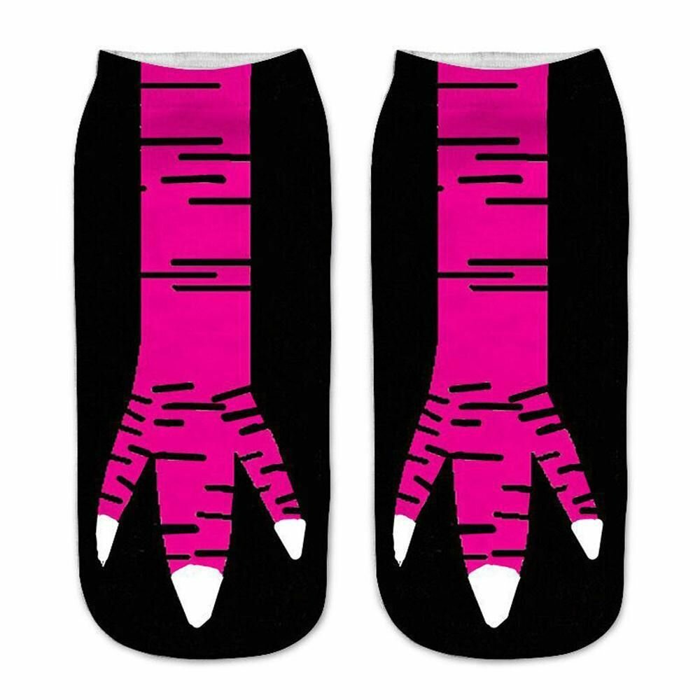 Носки с куриными лапками, напечатанные на 3D-принтере