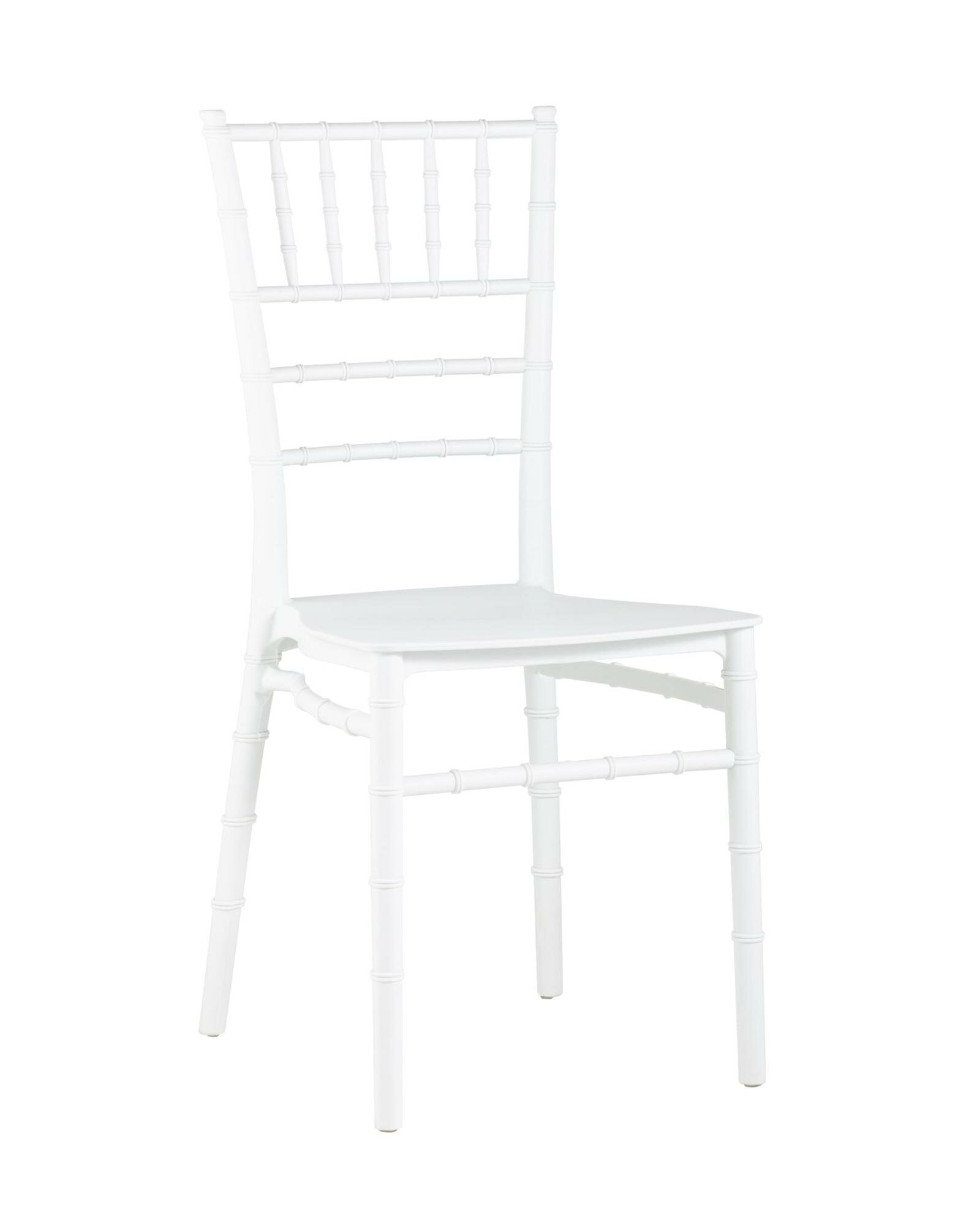 Стул Chiavari STOOL GROUP белый, пластик, твердое сиденье, без подлокотников