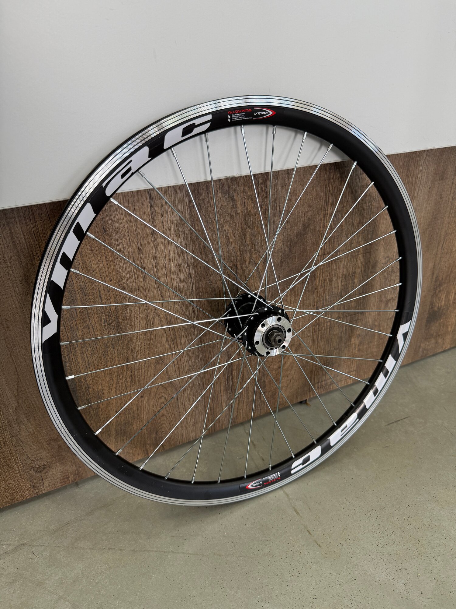 Колесо MTB, двойное, переднее, пром. подшипник, под диск, 6 отверстий