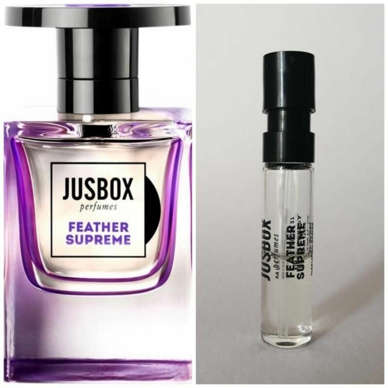 JUSBOX Feather Supreme 1.5 мл sample парфюмерная вода