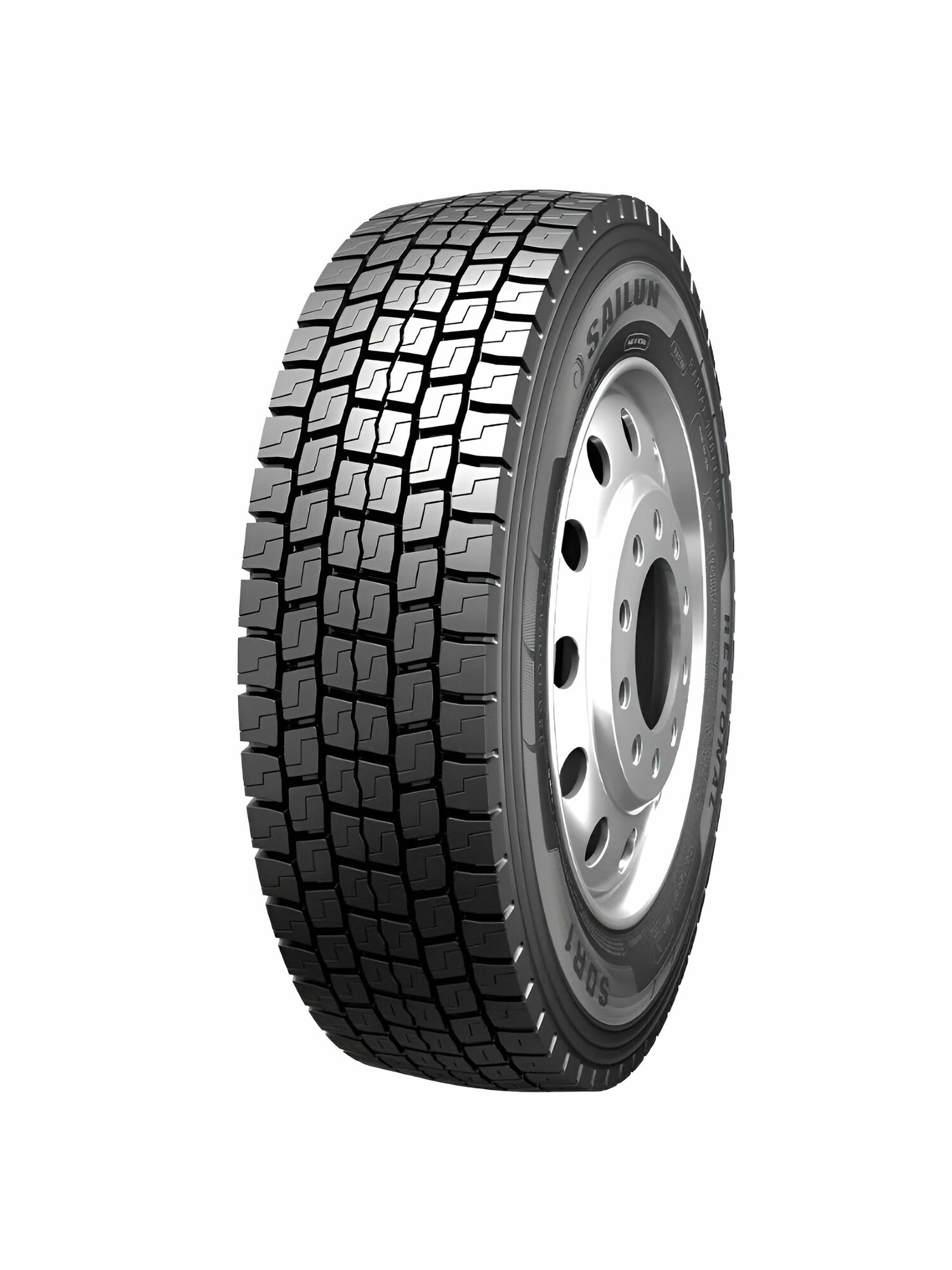 Грузовая шина Sailun "SDR1", радиальная, 11R22.5, 148L, ведущая ось, бескамерные