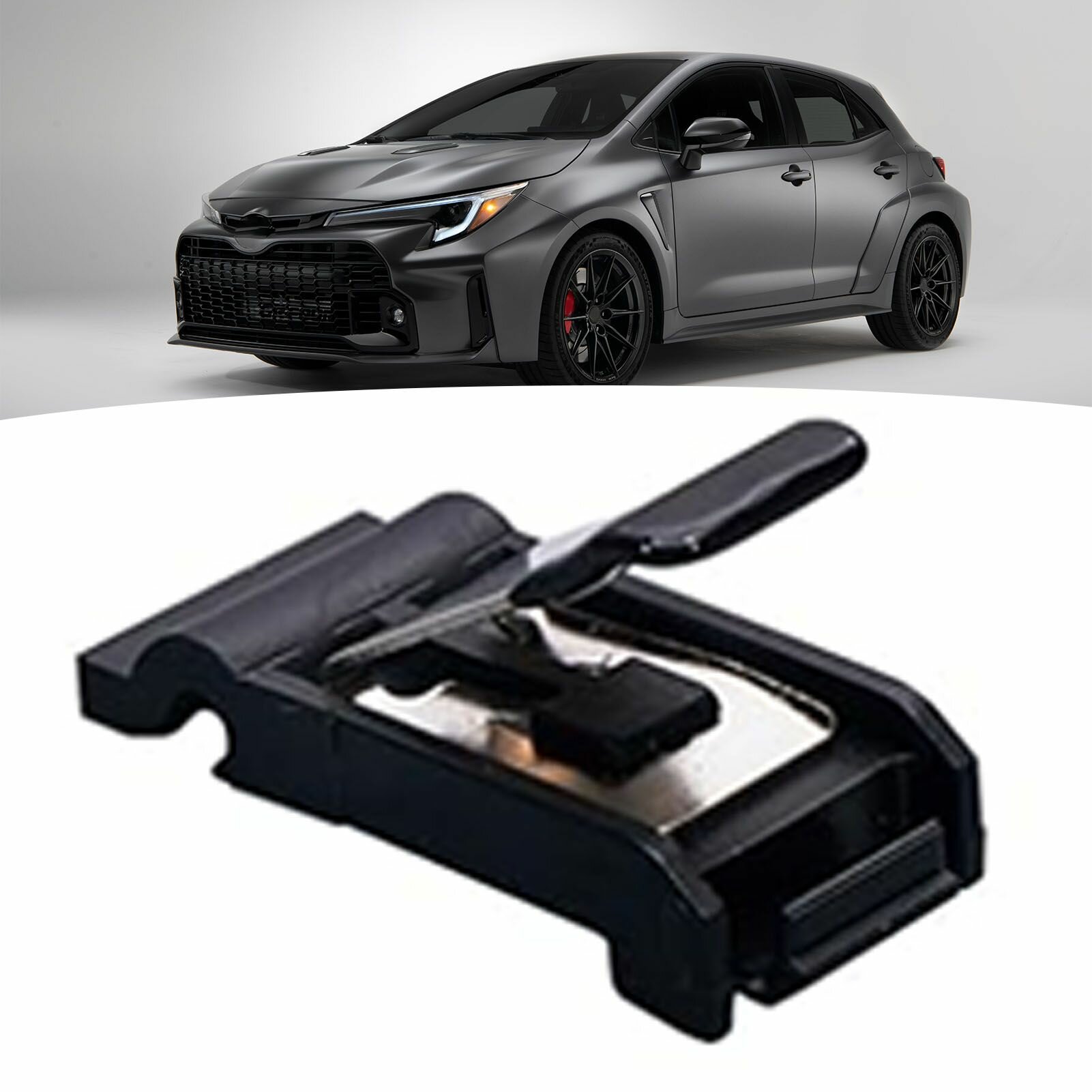 Пружина крышки дверцы бензобака 77360 35040, термостойкая, прочная, надежная, пружинный зажим топливной дверцы для 4Runner 2003-2009 гг.