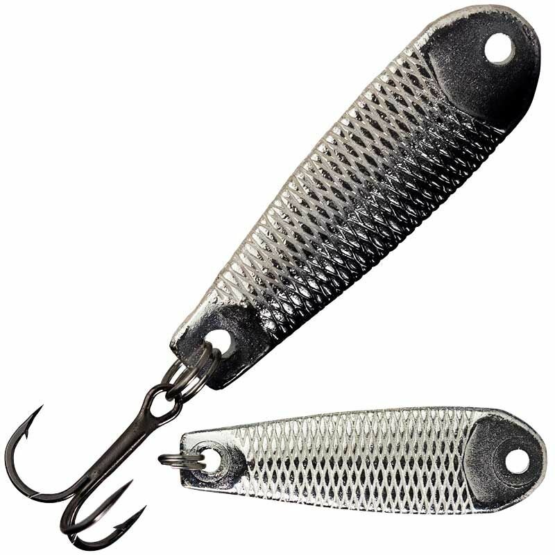 Блесна из вольфама, пилькер покрыт серебром RB Скиф 28гр - 28