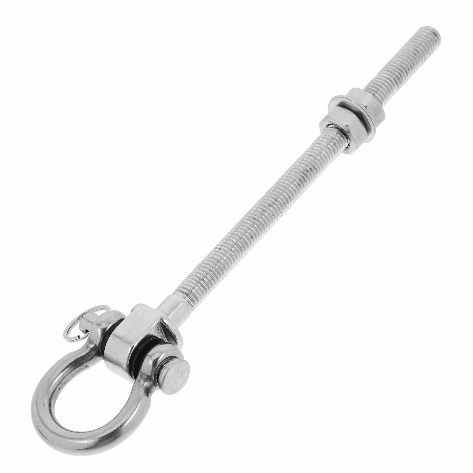 Потолочный Крюк, Прочный, Серебристый, Для Качелей И Гамаков, Универсальное Крепление, 1 Шт