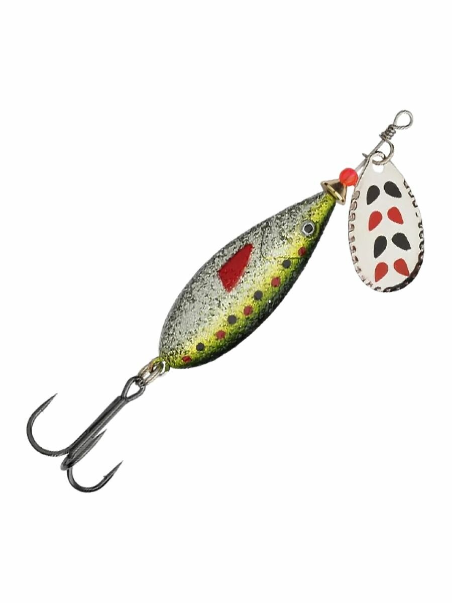 Блесна вращающаяся Abu Garcia Droppen Maxi, 9 г, Green Back Minnow