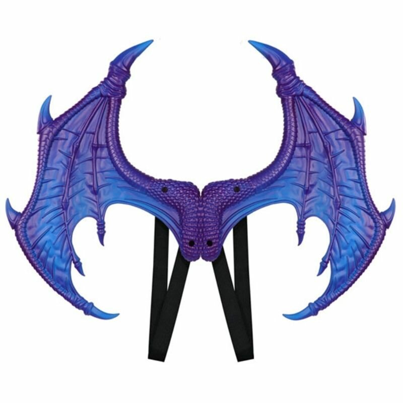 Костюм дракона для детей, - Синий Фиолетовый C