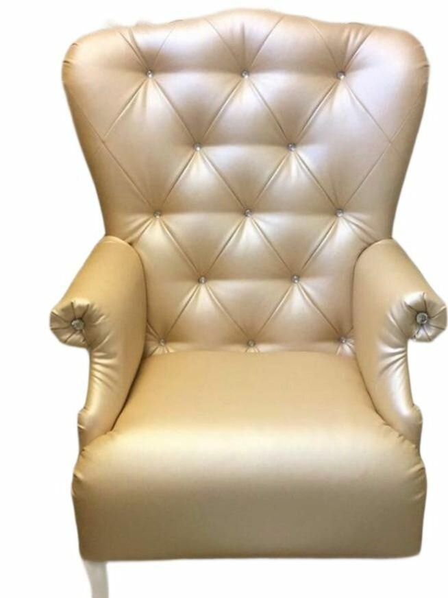 Трон Барон-1 светло-бежевый