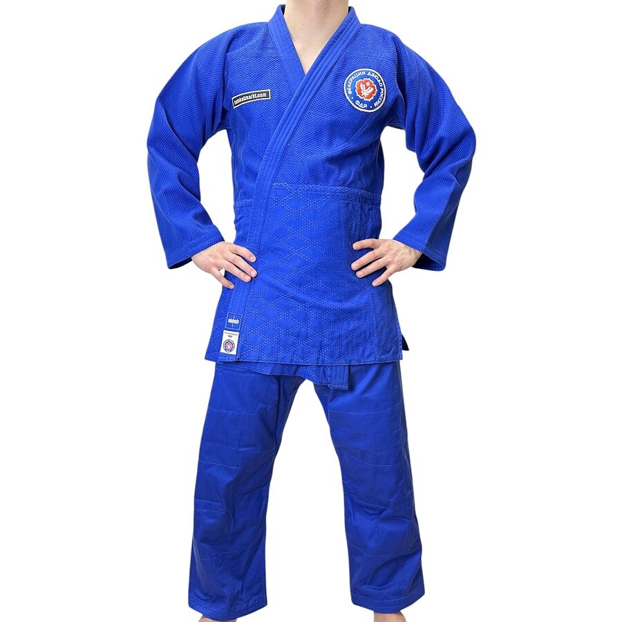 Кимоно для дзюдо Gold FDR Blue