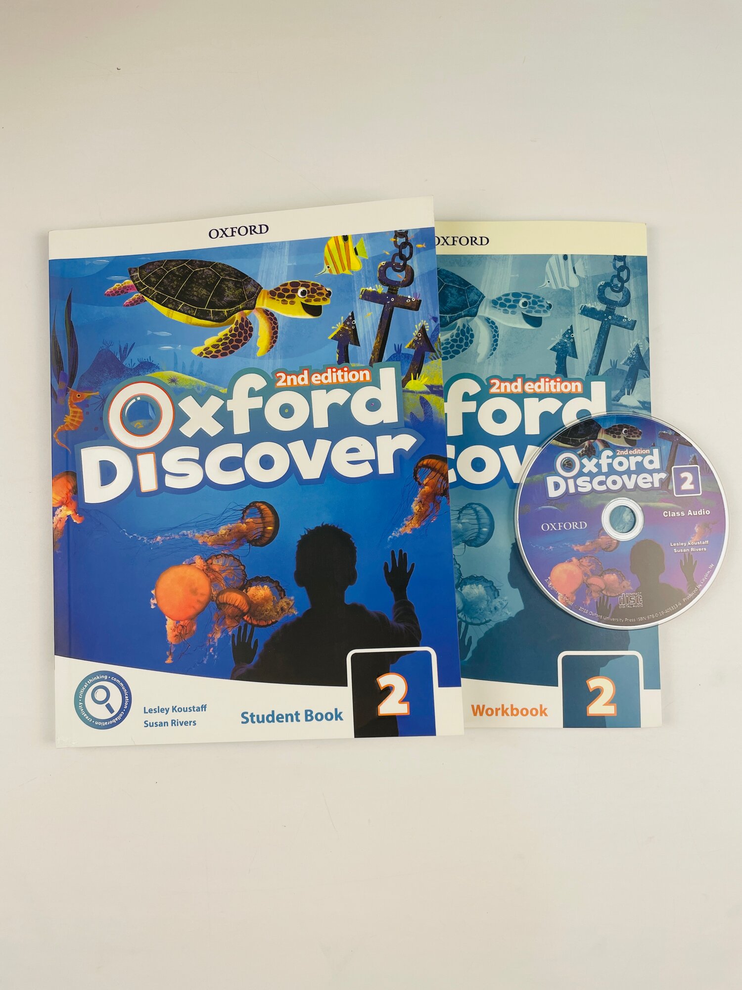 Oxford Discover 2 Student Book + Workbook with DVD (2nd edition)