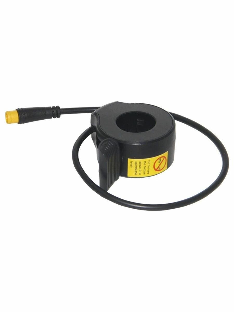 Курок газа универсальный, для электровелосипеда, электросамоката. Разъем - Julet 3-Pin, герметичный.