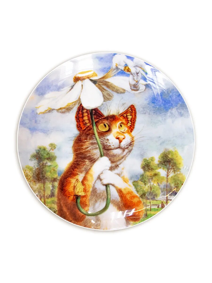 Тарелка декоративная. Автор Владимир Румянцев