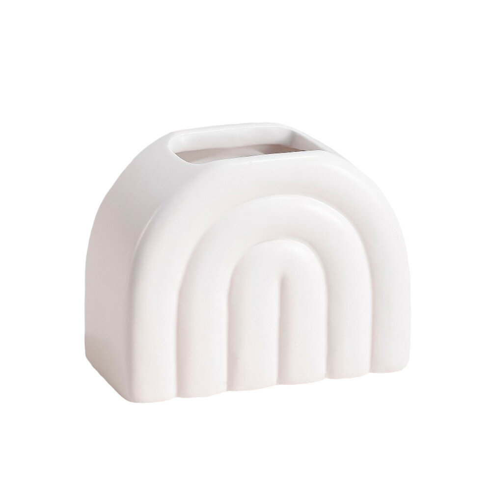 Стакан для щеток триумф керамика белый