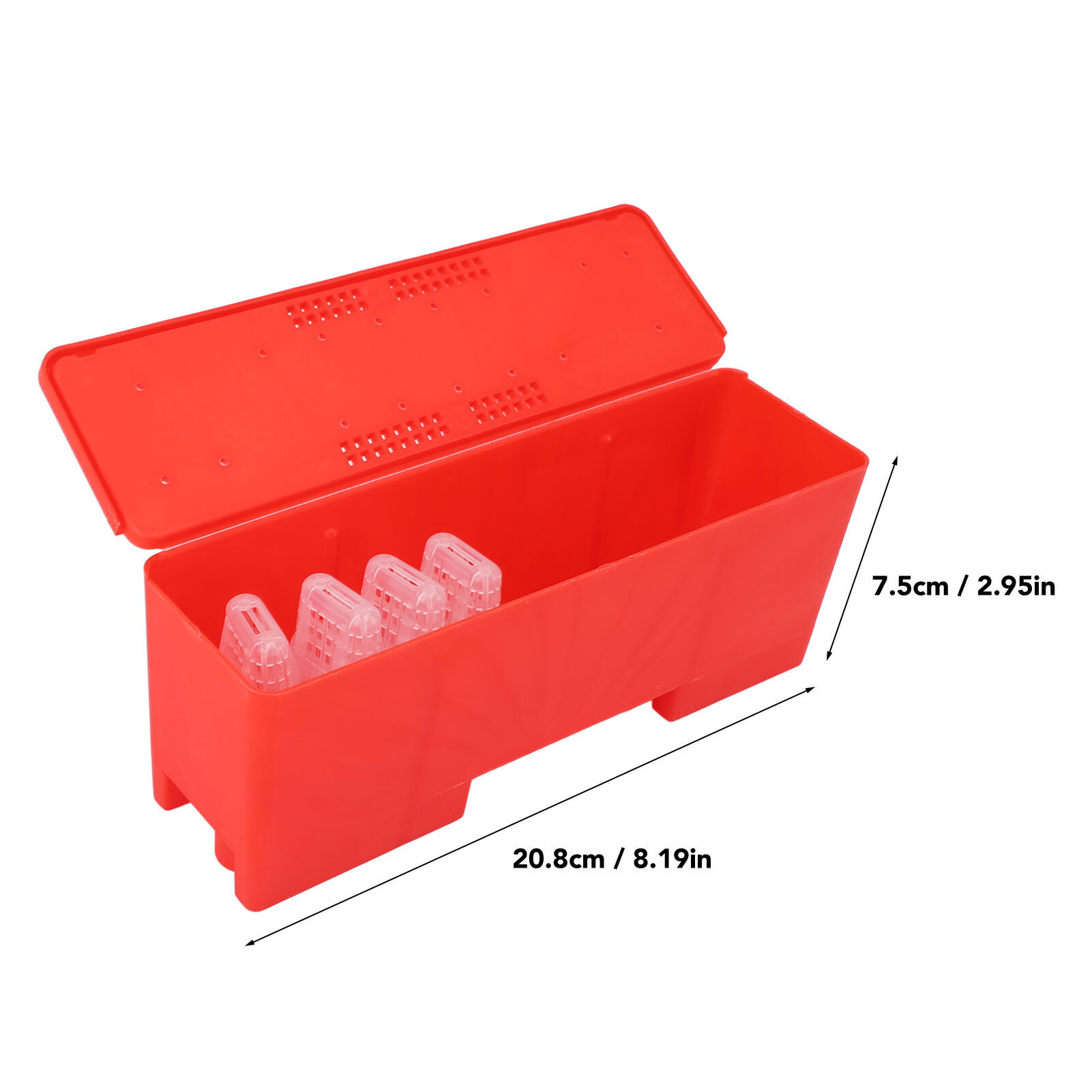 21 шт. набор клеток для пчелиной матки предотвращает травмы безопасная транспортировка пчеловодство изолятор для пчелиной матки