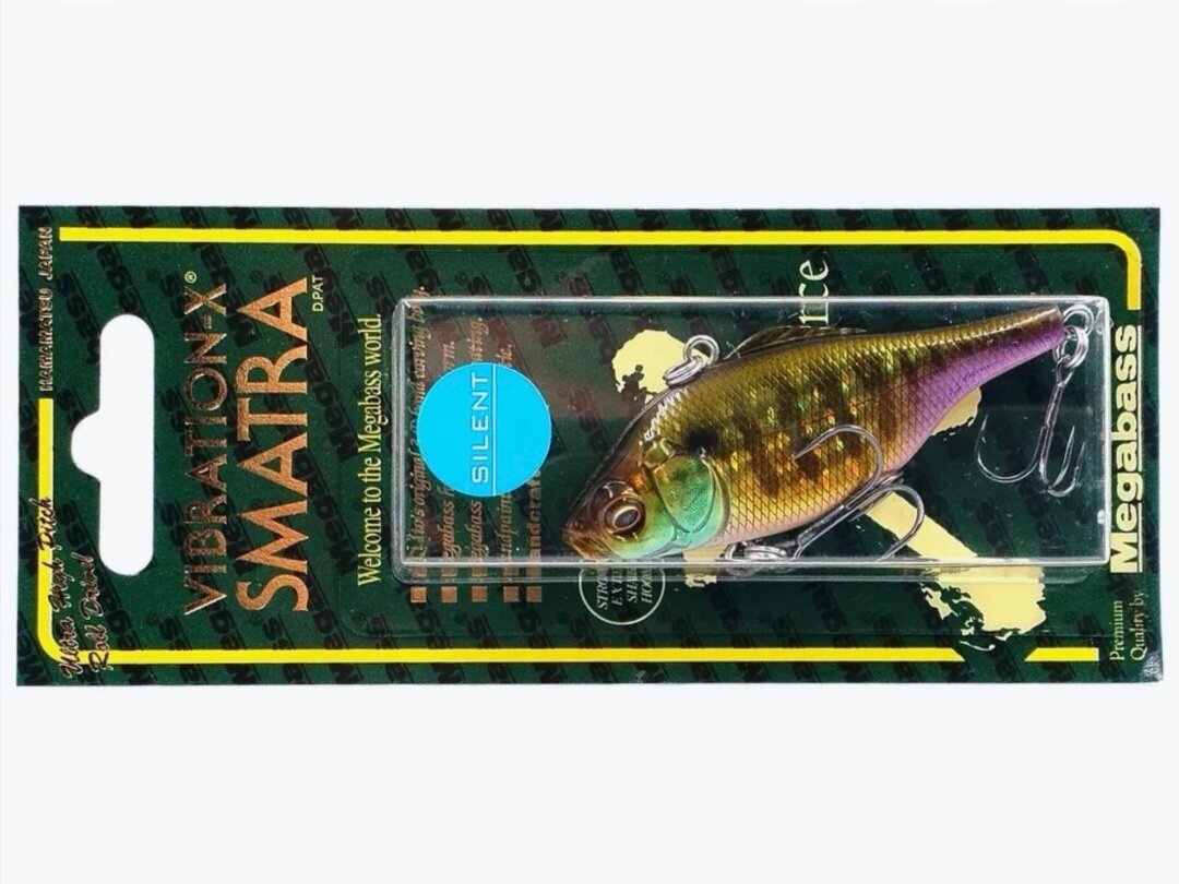 Воблер (виб) Megabass VIBRATION-X SMATRA (silent/тихий) - GG TANNIN GILL II