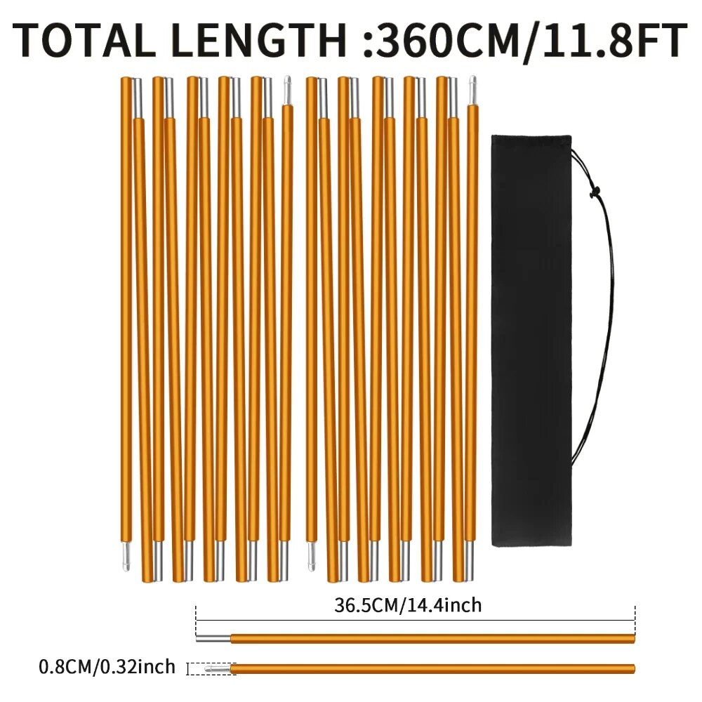 Запасные алюминиевые дуги для палаток Black Diamond 360/430 см